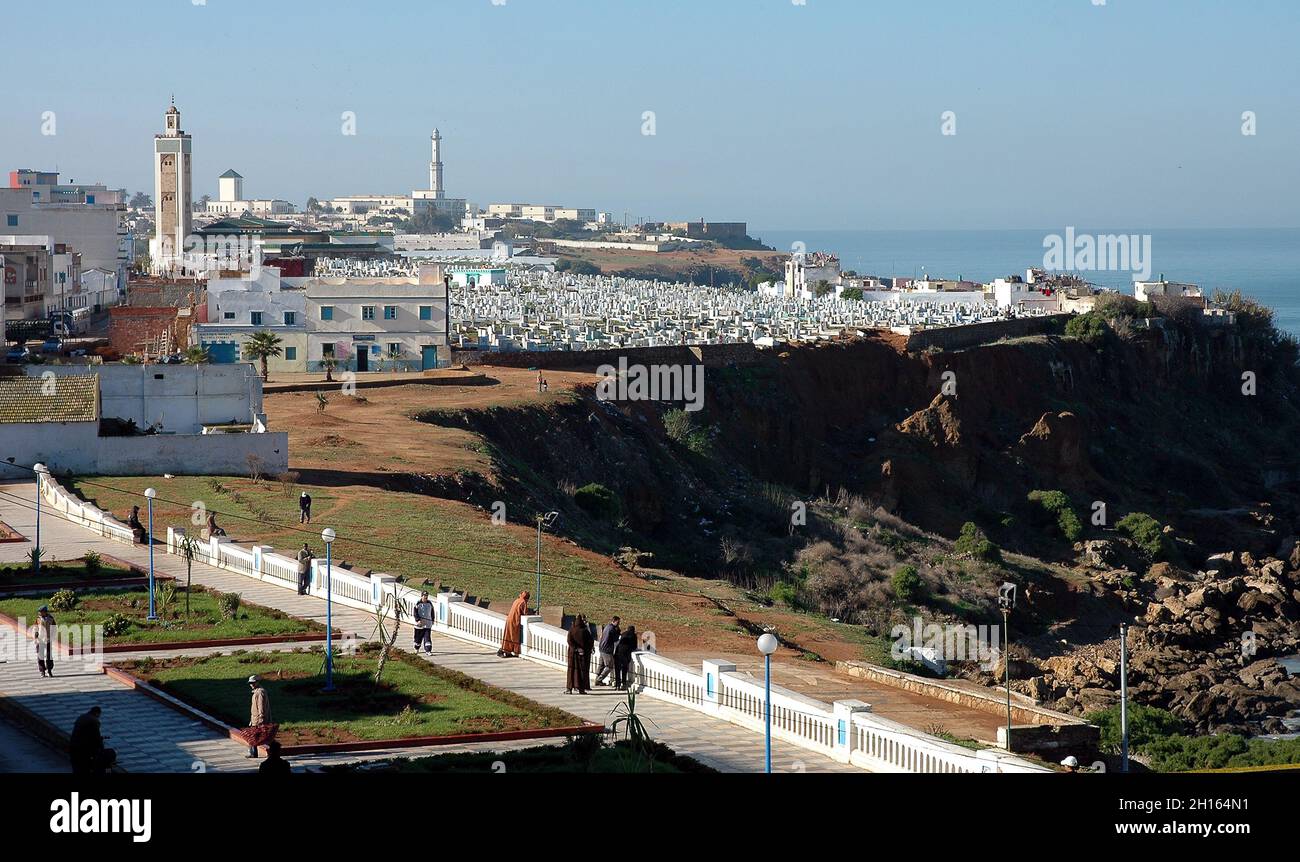 The beautiful town of Larache in Morocco Stock Photo - Alamy