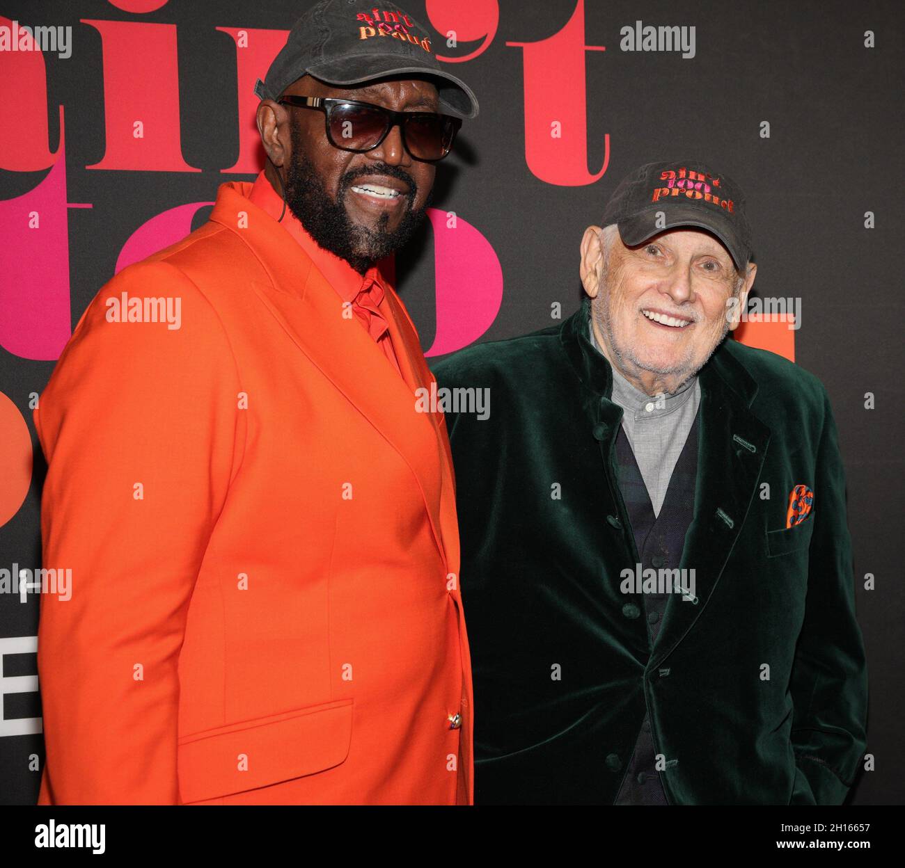 New York, NY, USA. 16th Oct, 2021. Otis Williams, Shelly Berger at ...