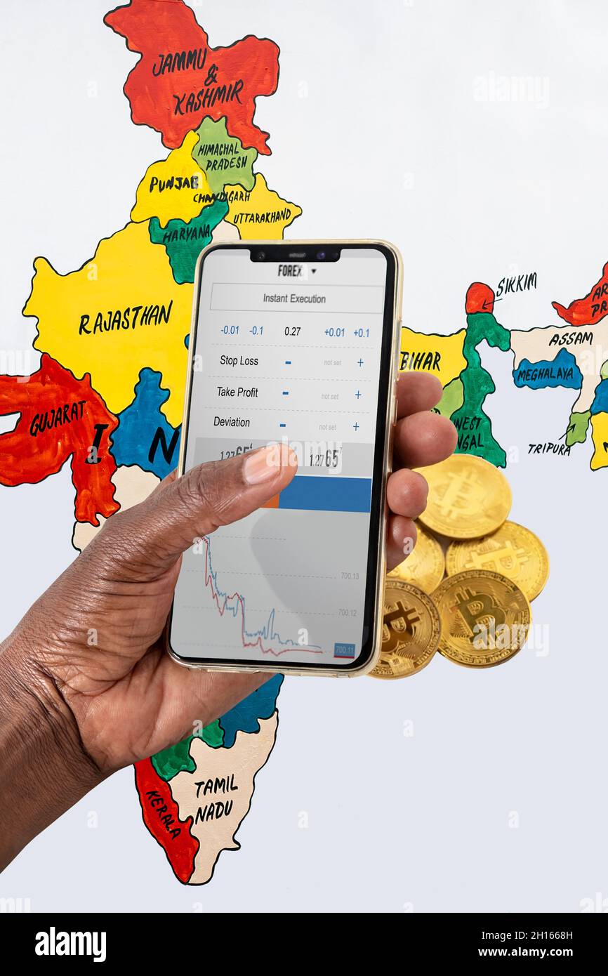 Map of india isolated hi-res stock photography and images - Alamy