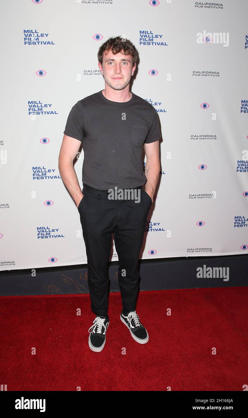 Actor Paul Mescal arrive at the Mill Valley Film Festival screening of ...