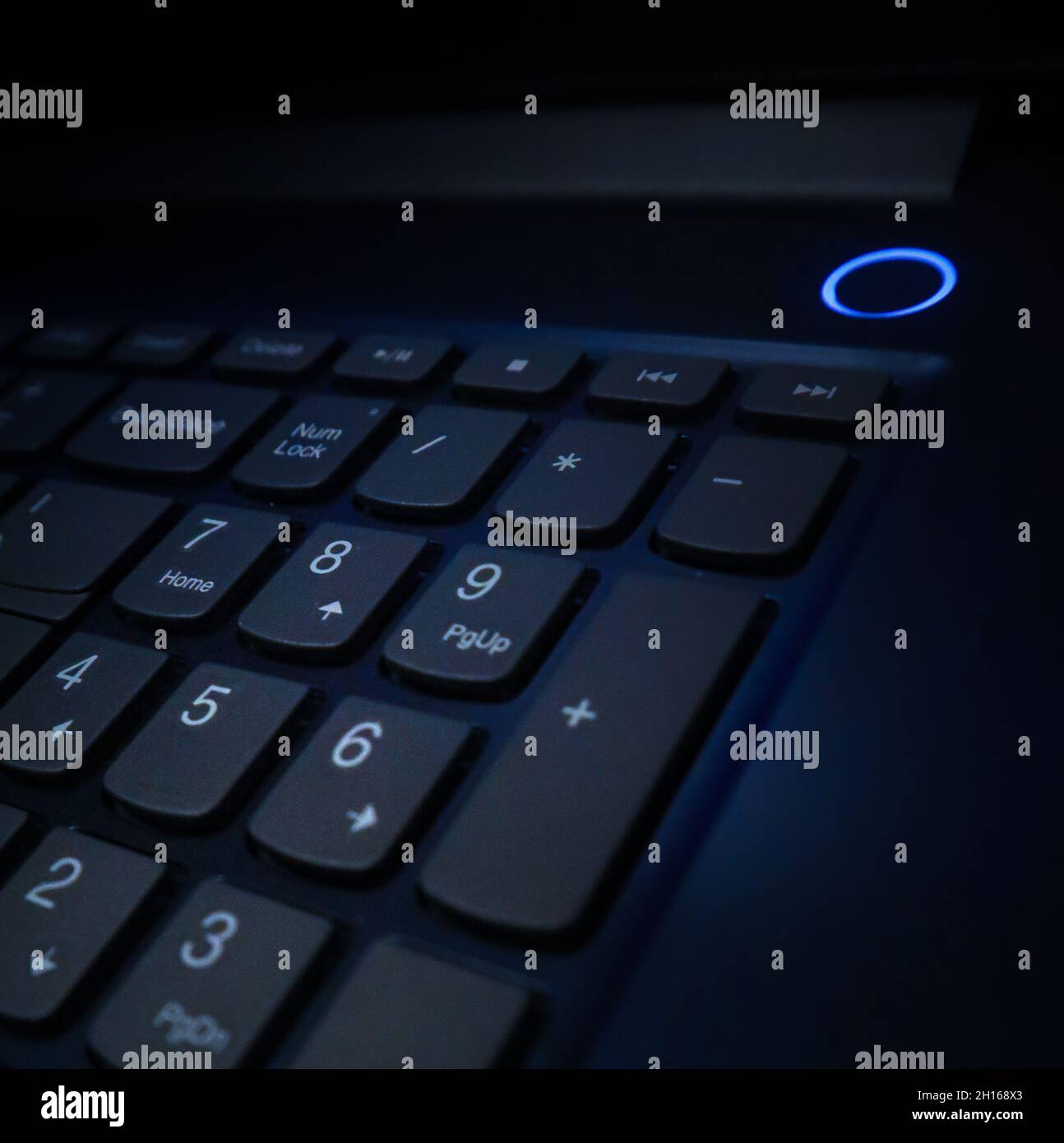 Laptop Keyboard Tech Stock Photo - Alamy