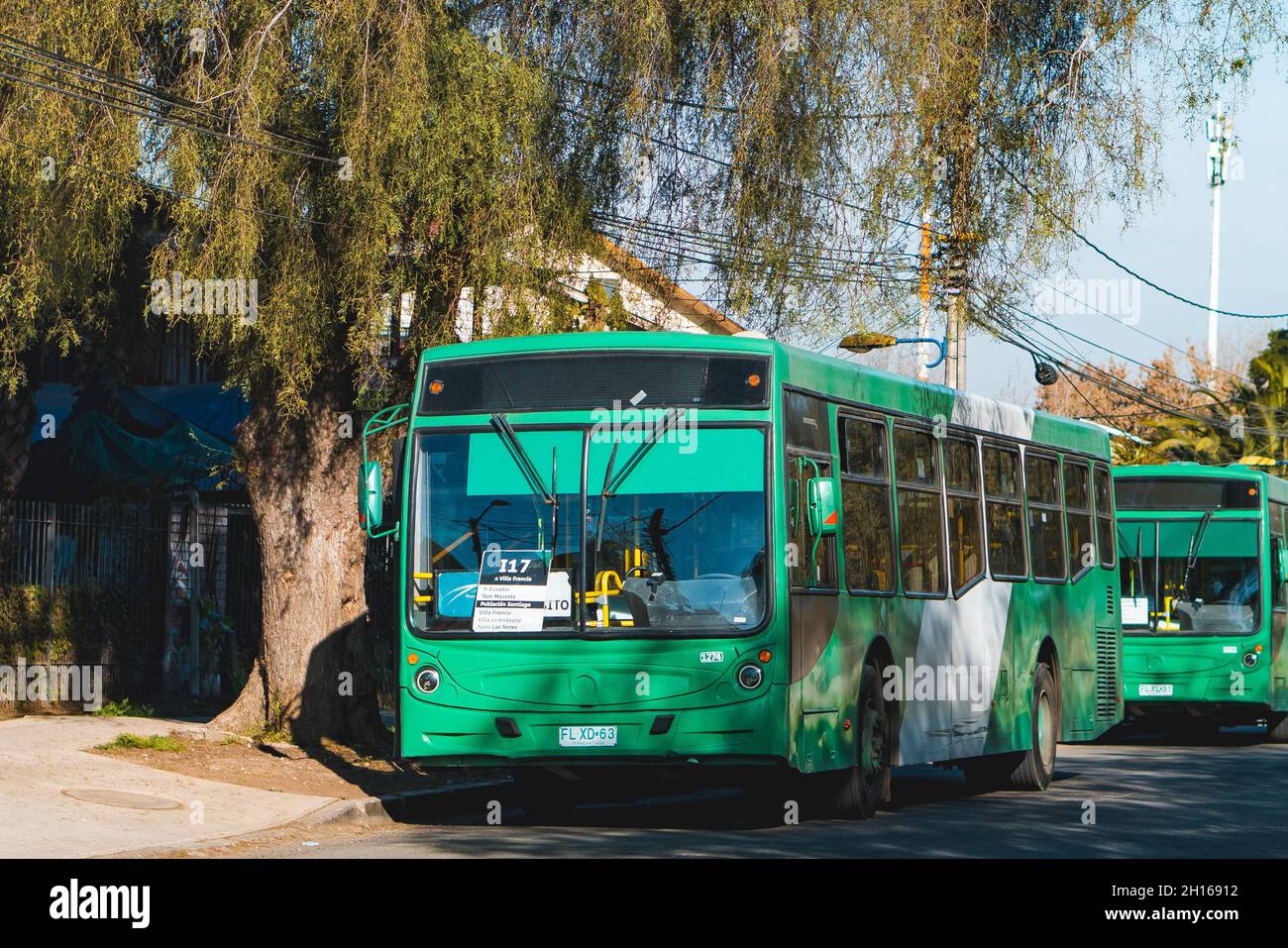 Santiago, Chile - July 2021: A Transantiago / Red Metropolitana de ...