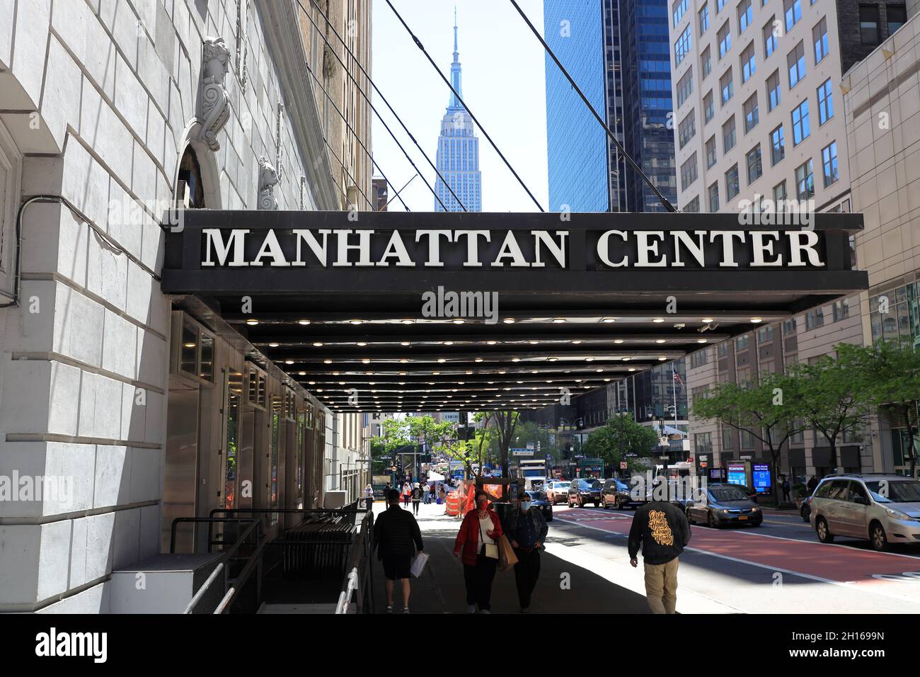 Manhattan Center on 34th Street with Empire State Building in the ...