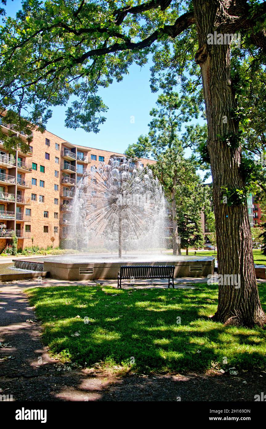 Berger Fountain at Loring Park Stock Photo - Alamy