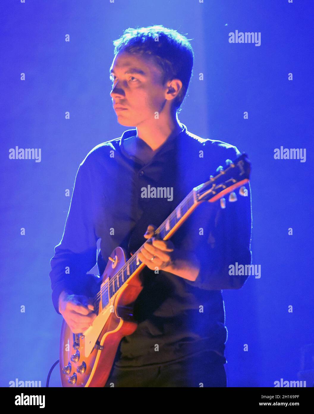 SEPTEMBER 18: Heath Fogg of Alabama Shakes performs during Music ...
