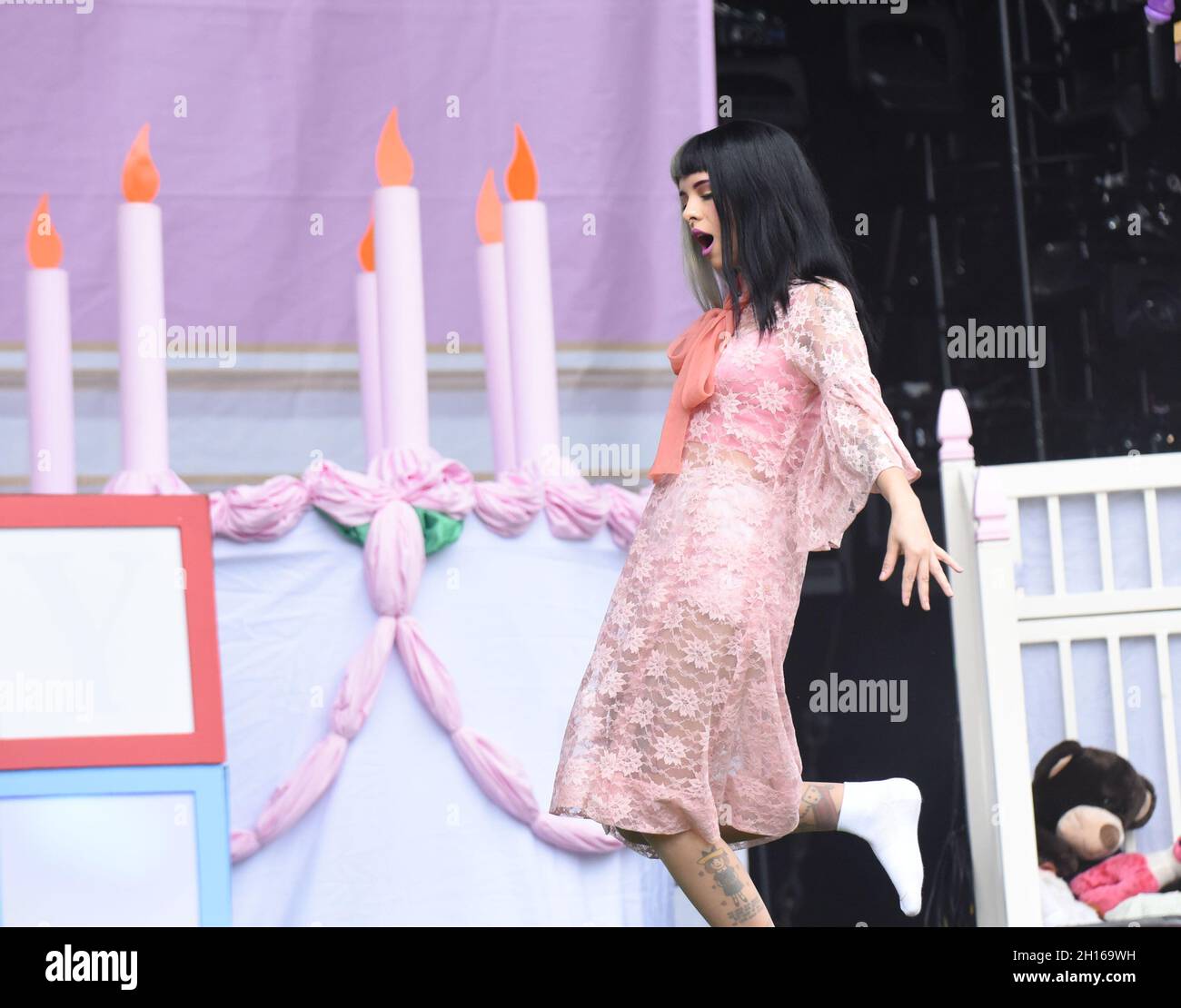 SEPTEMBER 18: Melanie Martinez performs during Music Midtown at ...