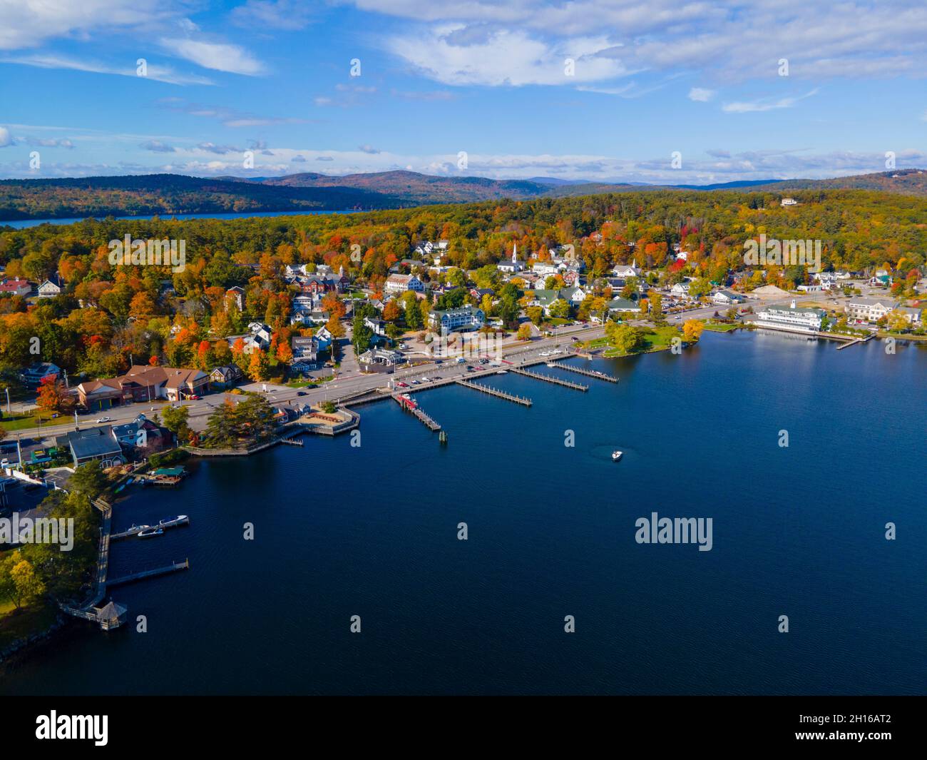 Lake winnipesaukee meredith bay hi-res stock photography and images - Alamy