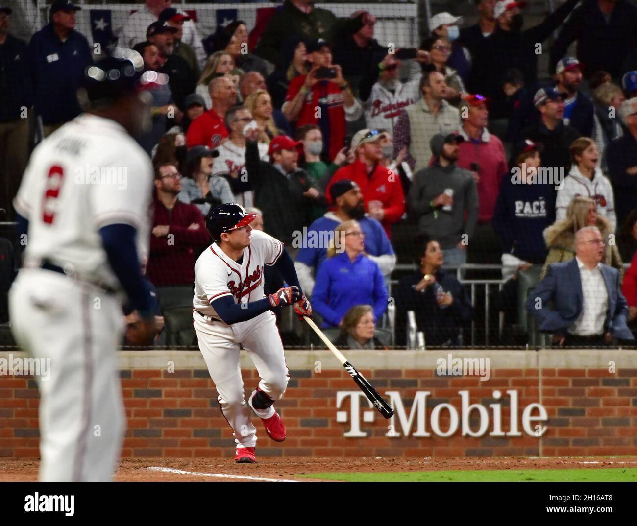 Atlanta, United States. 16th Oct, 2021. Atlanta Braves third baseman ...