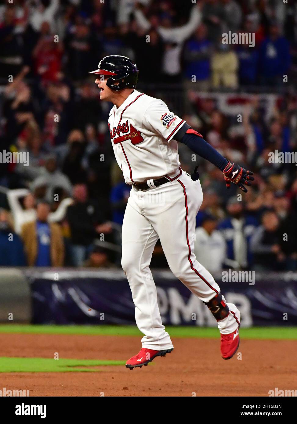 Atlanta, United States. 16th Oct, 2021. Atlanta Braves third baseman ...