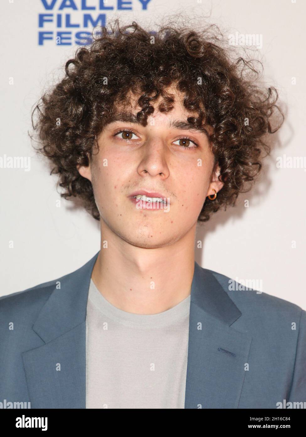 San Rafael, USA. 16th Oct, 2021. Actor Filippo Scotti arrives at the ...