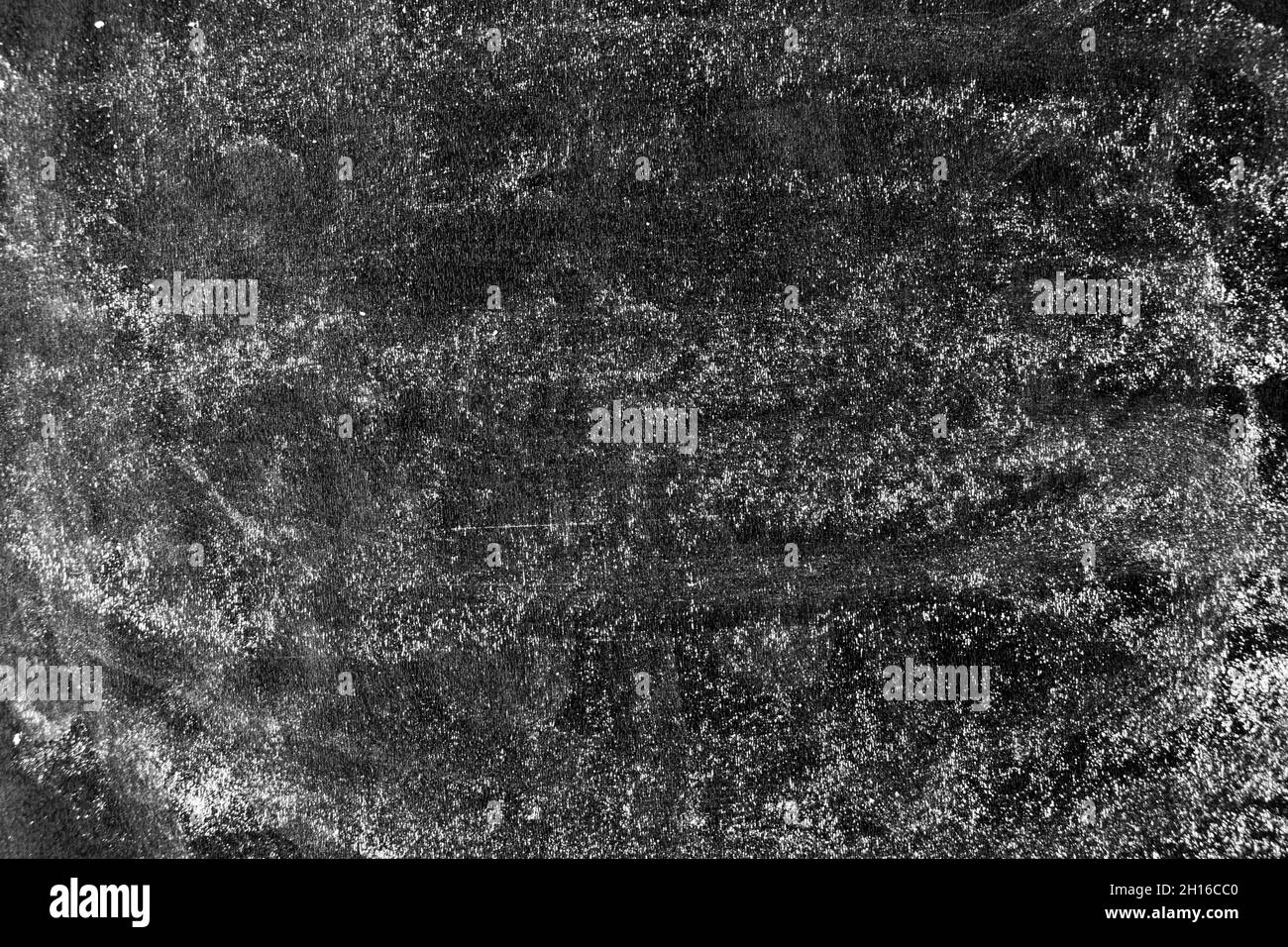 Grunge white color chalk texture on blackboard or chalkboard background ...
