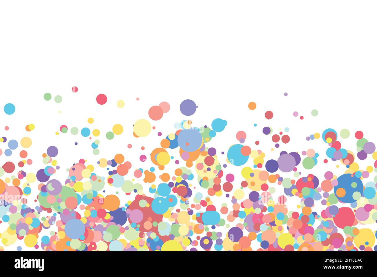 Light multicolor background, colorful vector texture with circles ...