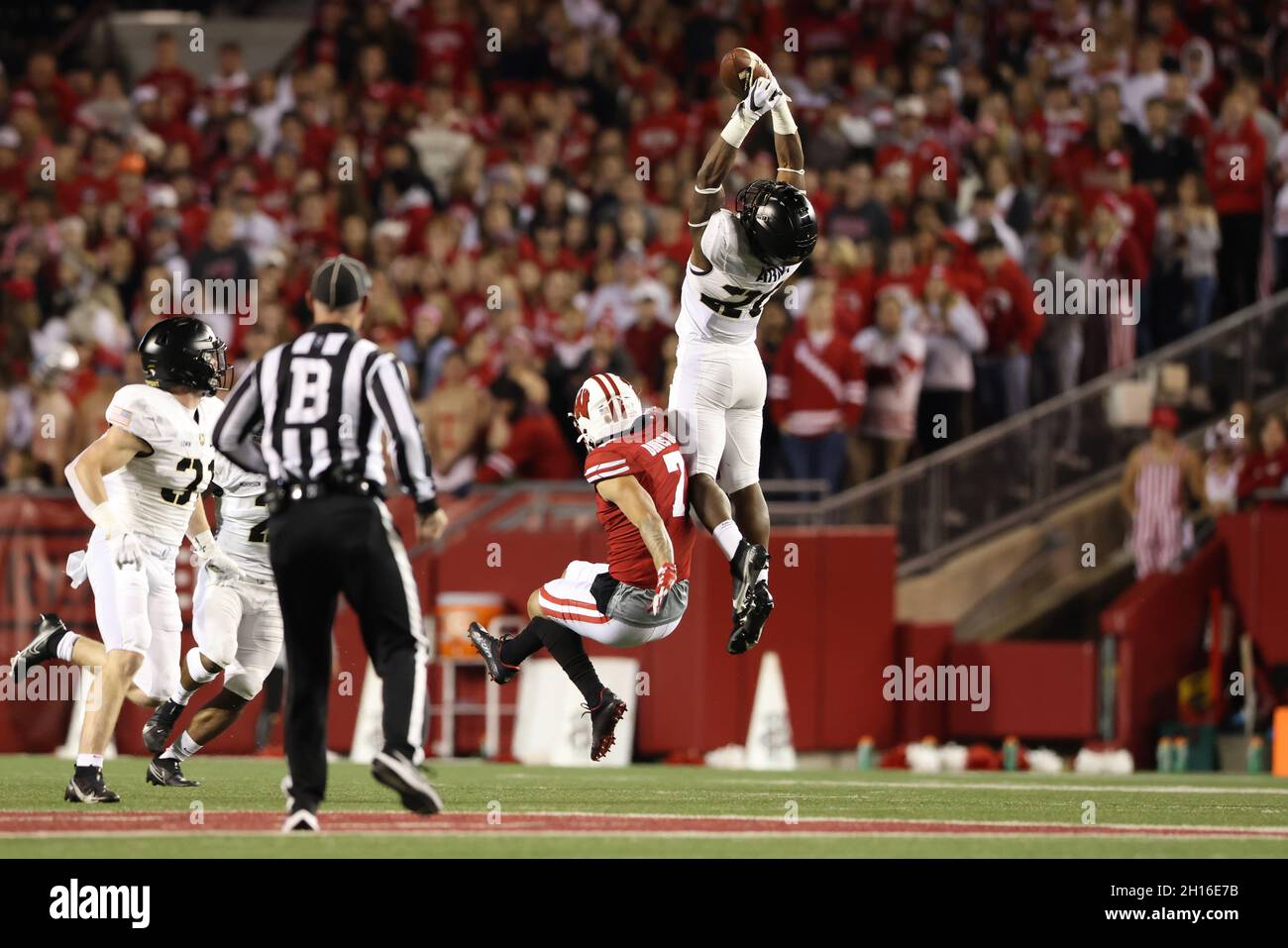 October 16, 2021: Army Black Knights defensive back Marquel Broughton ...