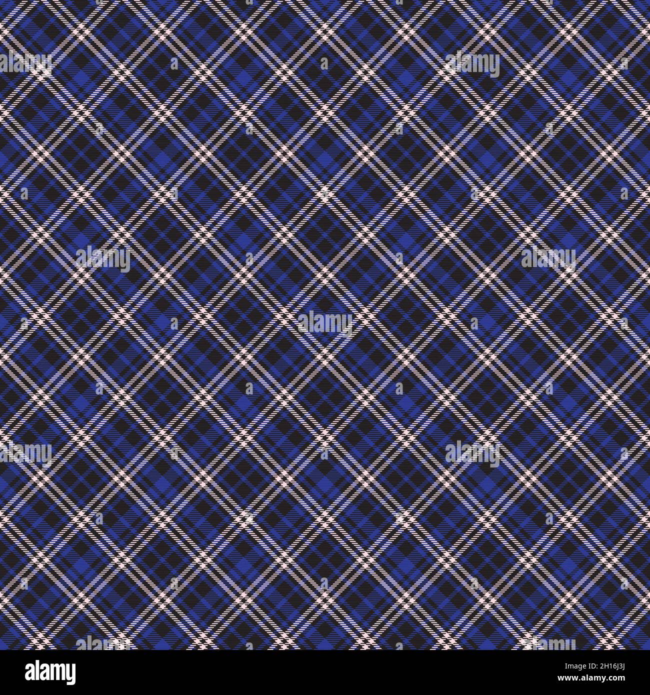 Diagonal Plaid Tartan textured Seamless pattern design suitable for ...