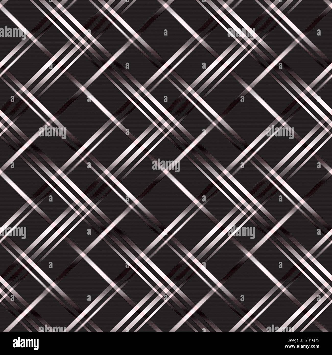 Diagonal Plaid Tartan textured Seamless pattern design suitable for ...