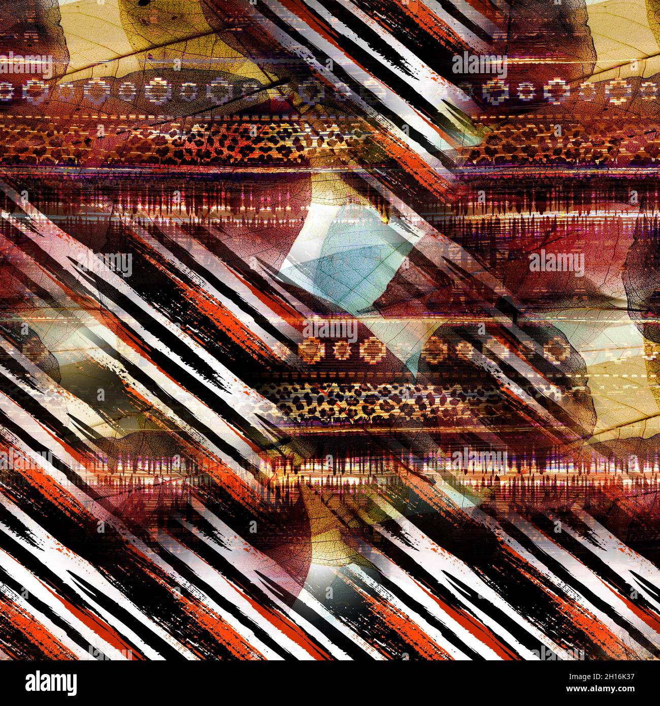 Fashion Inspirations and Collage Pattern Works Stock Photo - Alamy