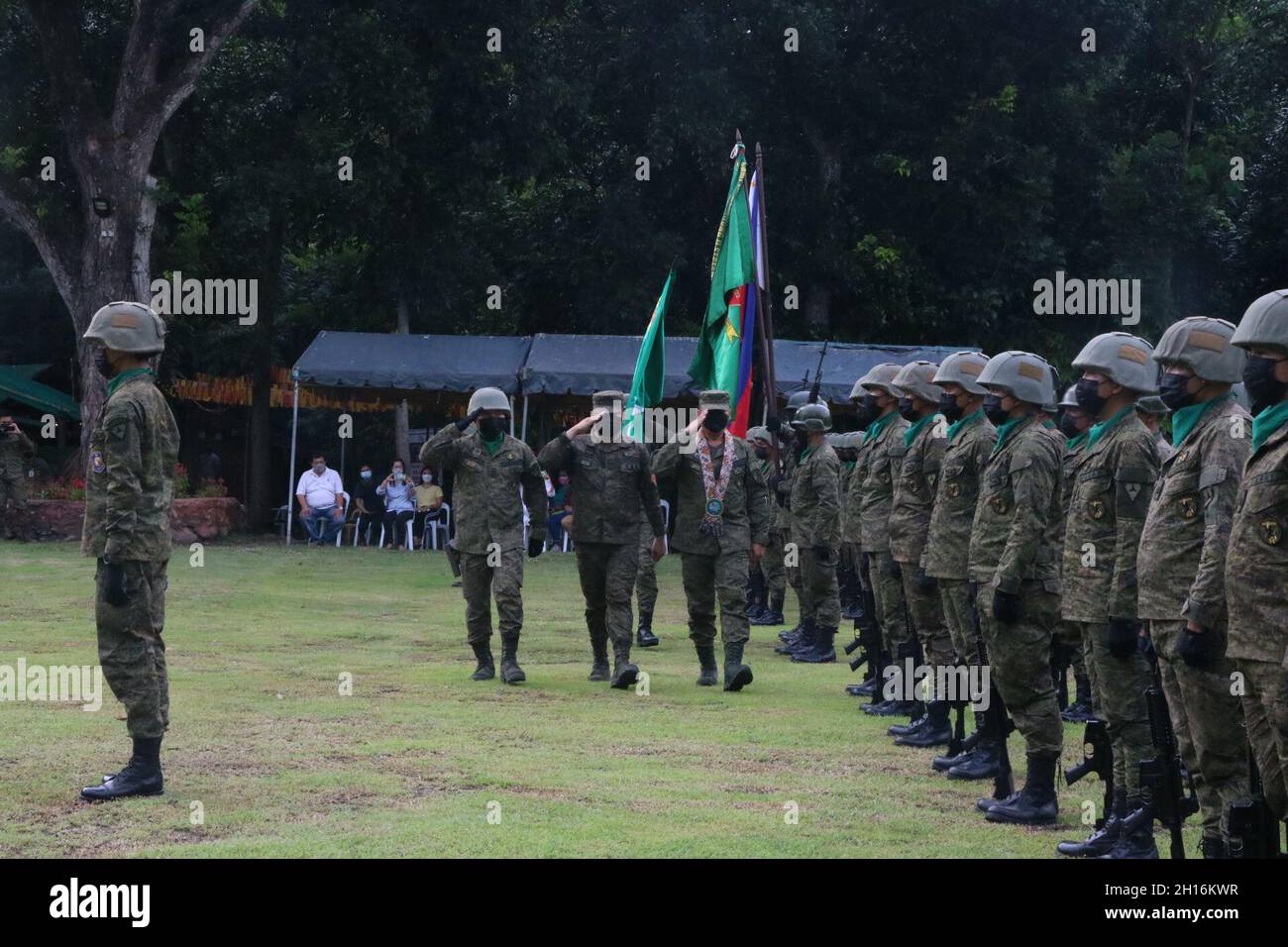 Tanjay, Philippines. 16th Oct, 2021. Team Achiever renders Arrival ...