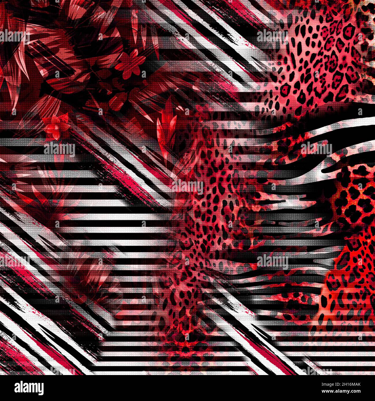 Fashion Inspirations and Collage Pattern Works Stock Photo - Alamy