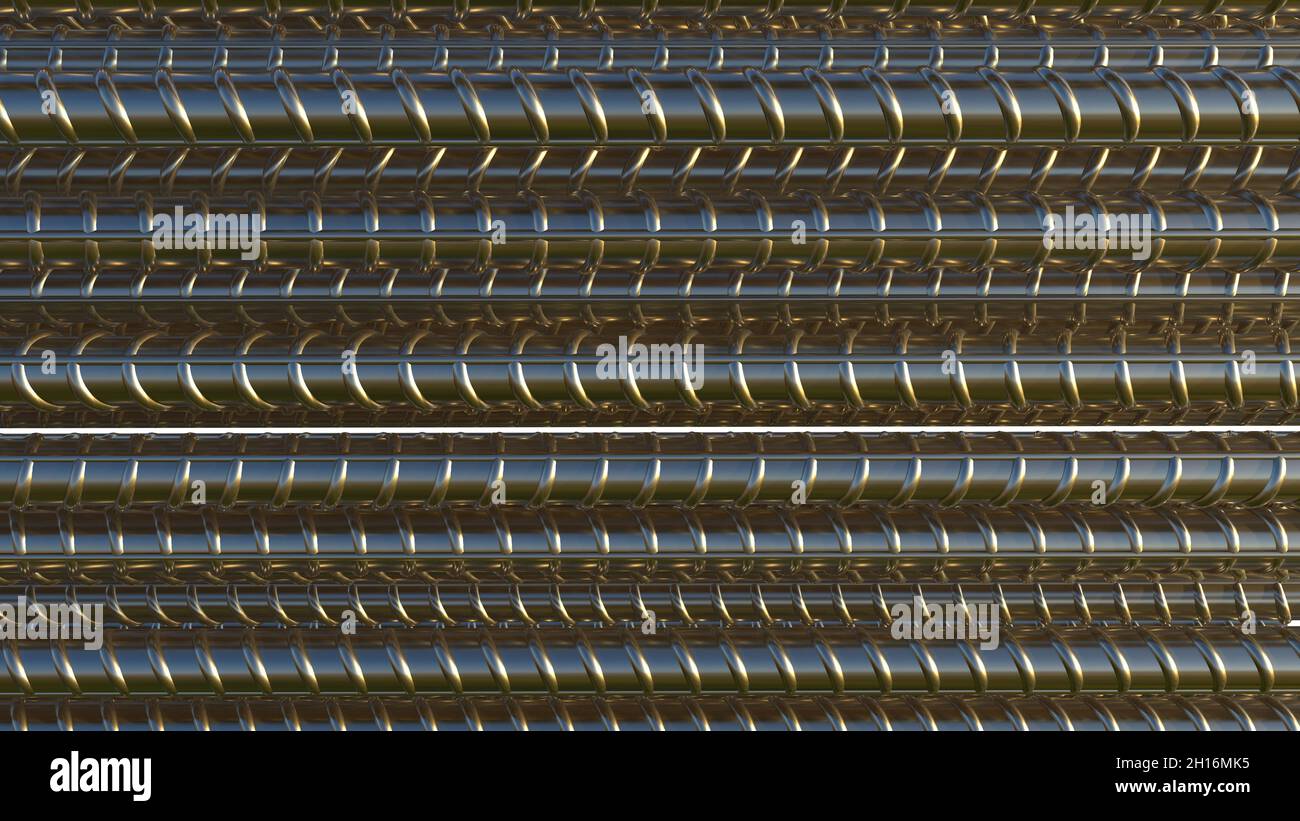 steel iron rod background, isolated industrial 3D rendering Stock Photo ...