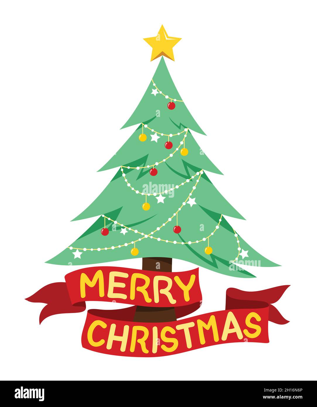 Merry Christmas Clip Art Words