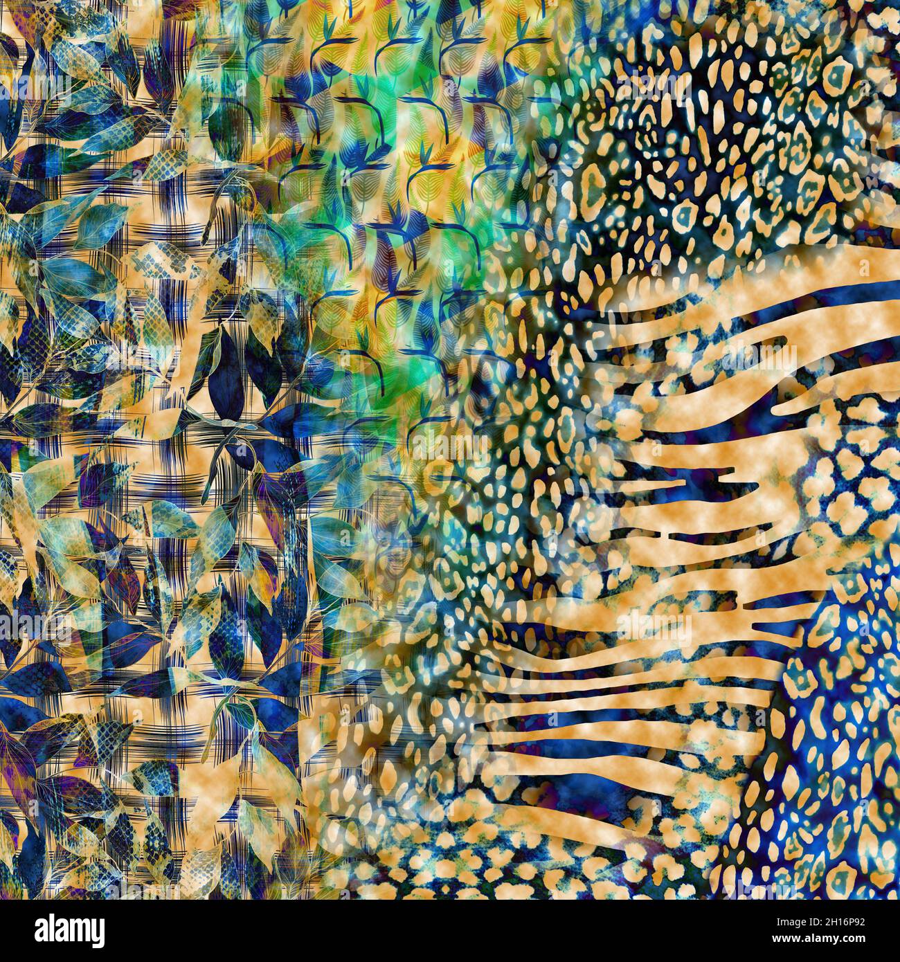 Fashion Inspirations and Collage Pattern Works Stock Photo - Alamy