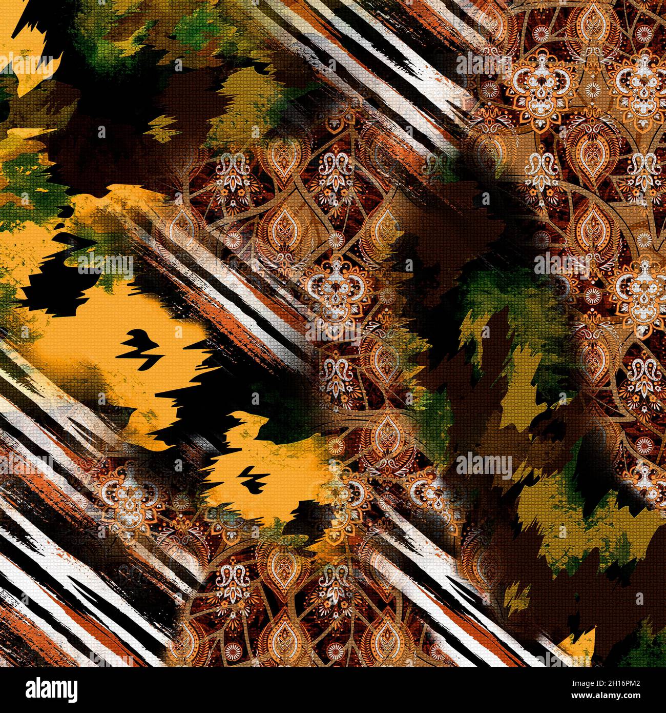 Fashion Inspirations and Collage Pattern Works Stock Photo - Alamy