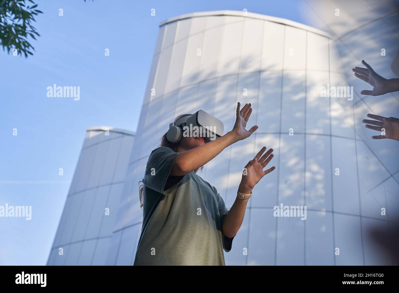 Video game reflection glasses hi-res stock photography and images - Alamy