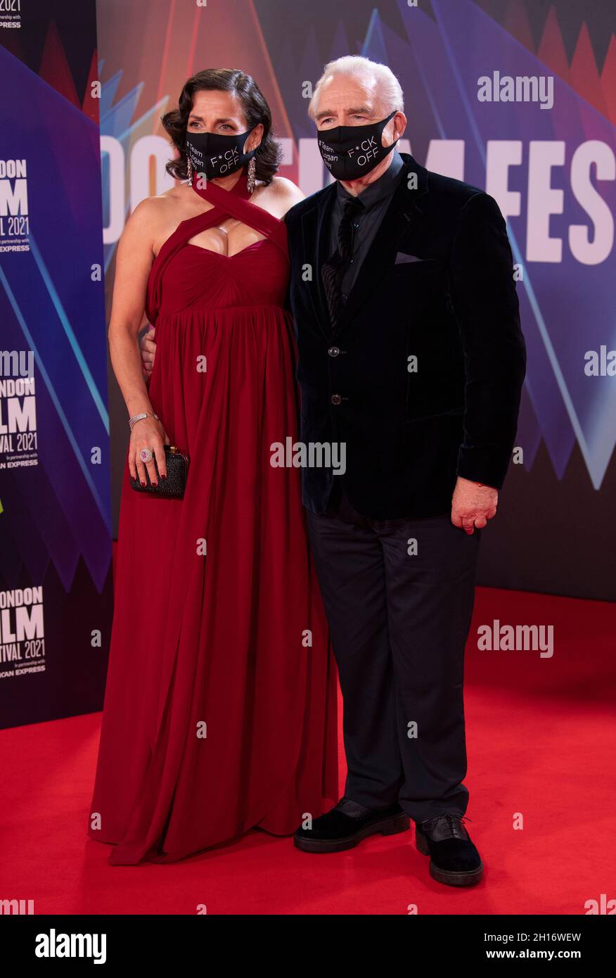 Brian Cox and Nicole Cox attend the UK Premiere of 'Succession' during ...