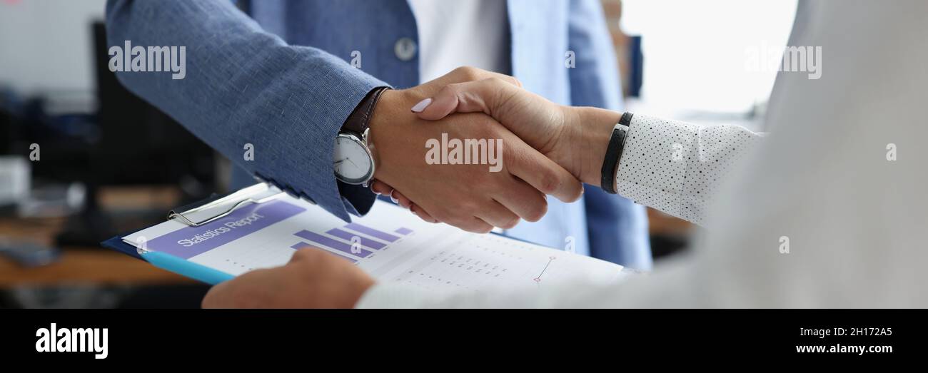 Business people handshake when meeting in office Stock Photo - Alamy