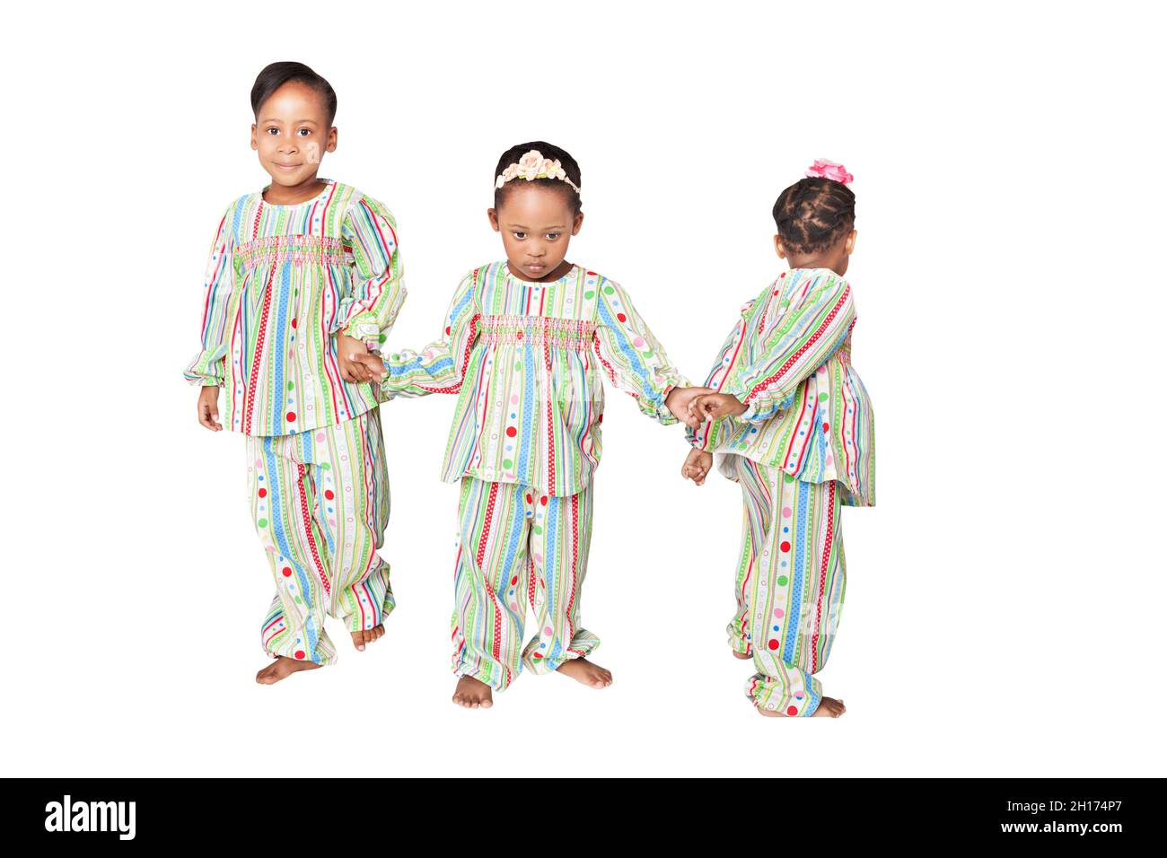 Group of african girls Cut Out Stock Images & Pictures - Alamy