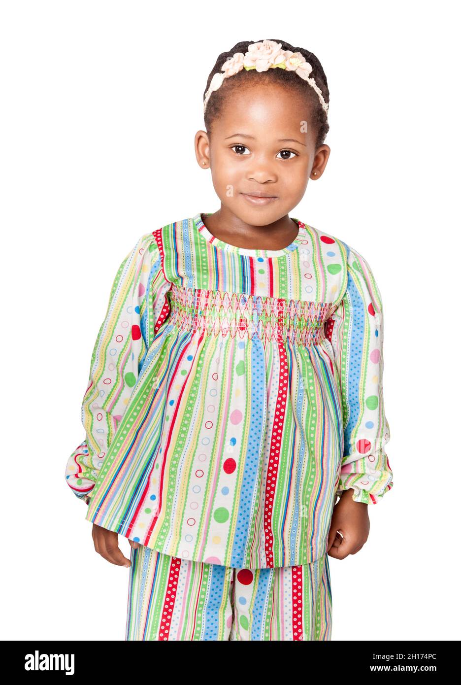 african girls isolated on white background Stock Photo - Alamy