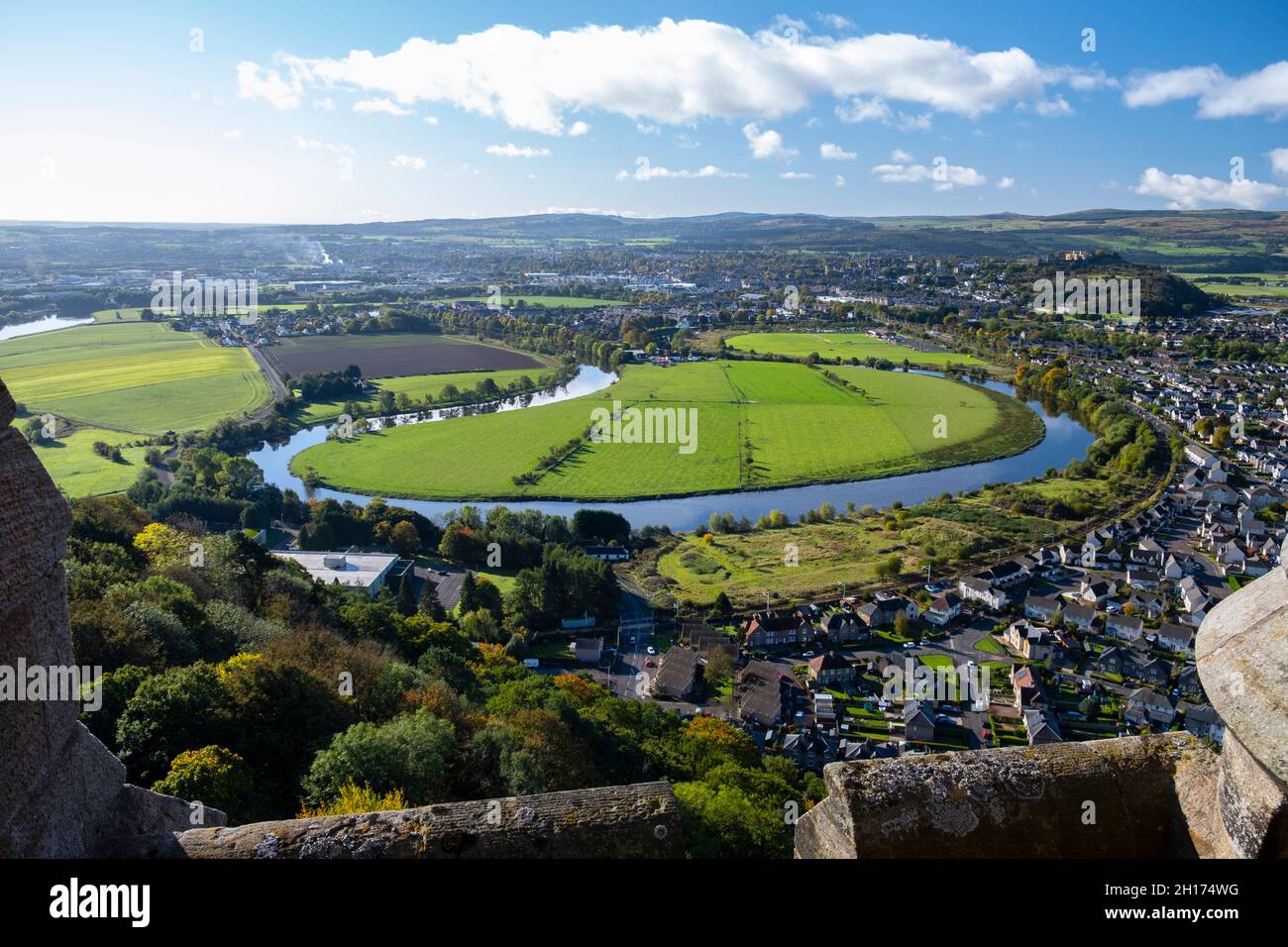 Bannockburn battle stirling castle view hi-res stock photography and ...
