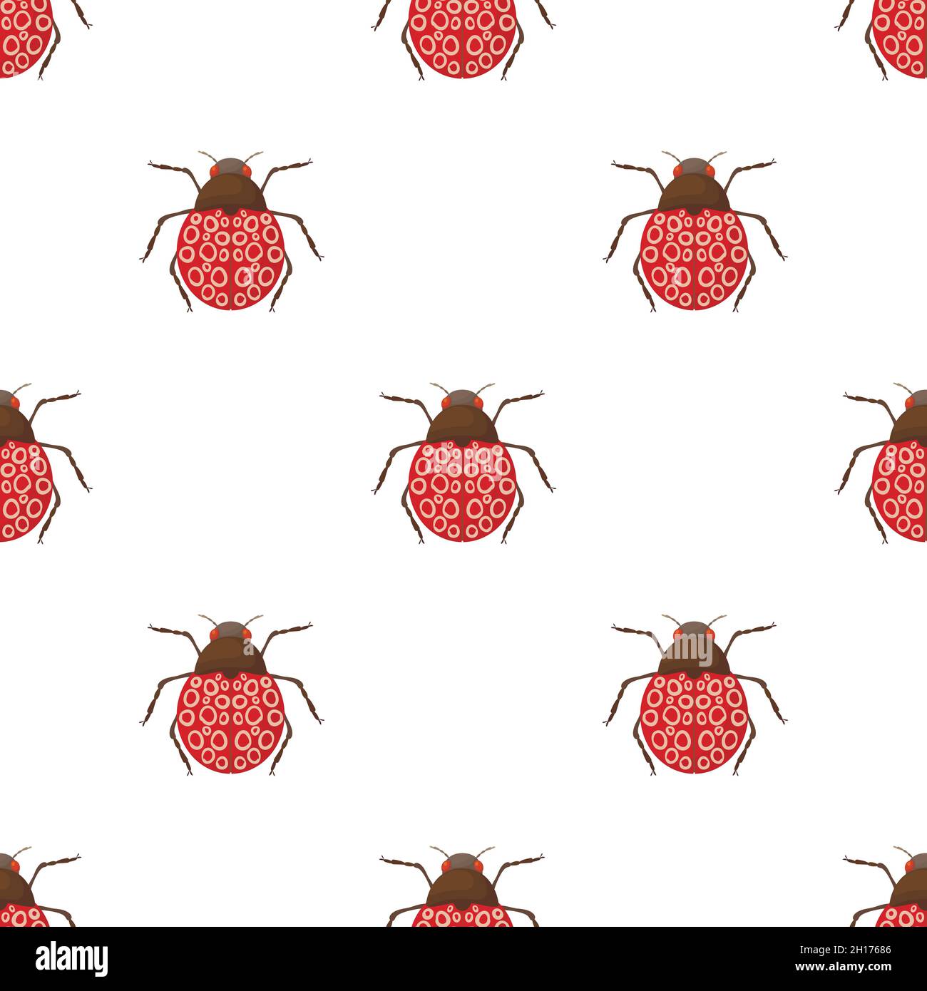 Bug pattern seamless background texture repeat wallpaper geometric ...