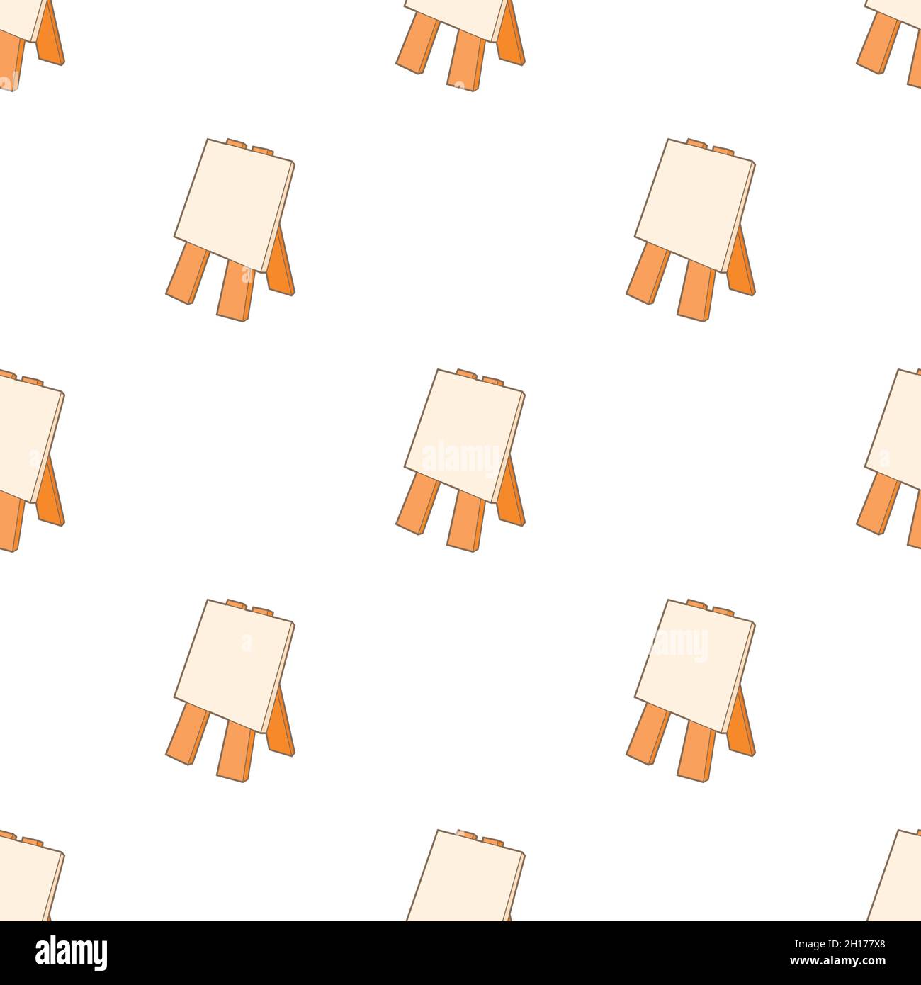 Wooden easel pattern seamless background texture repeat wallpaper ...