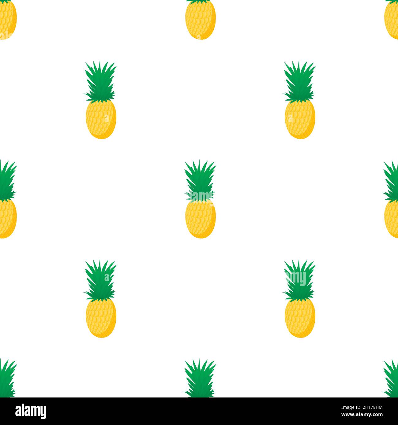 Pineapple pattern seamless background texture repeat wallpaper ...