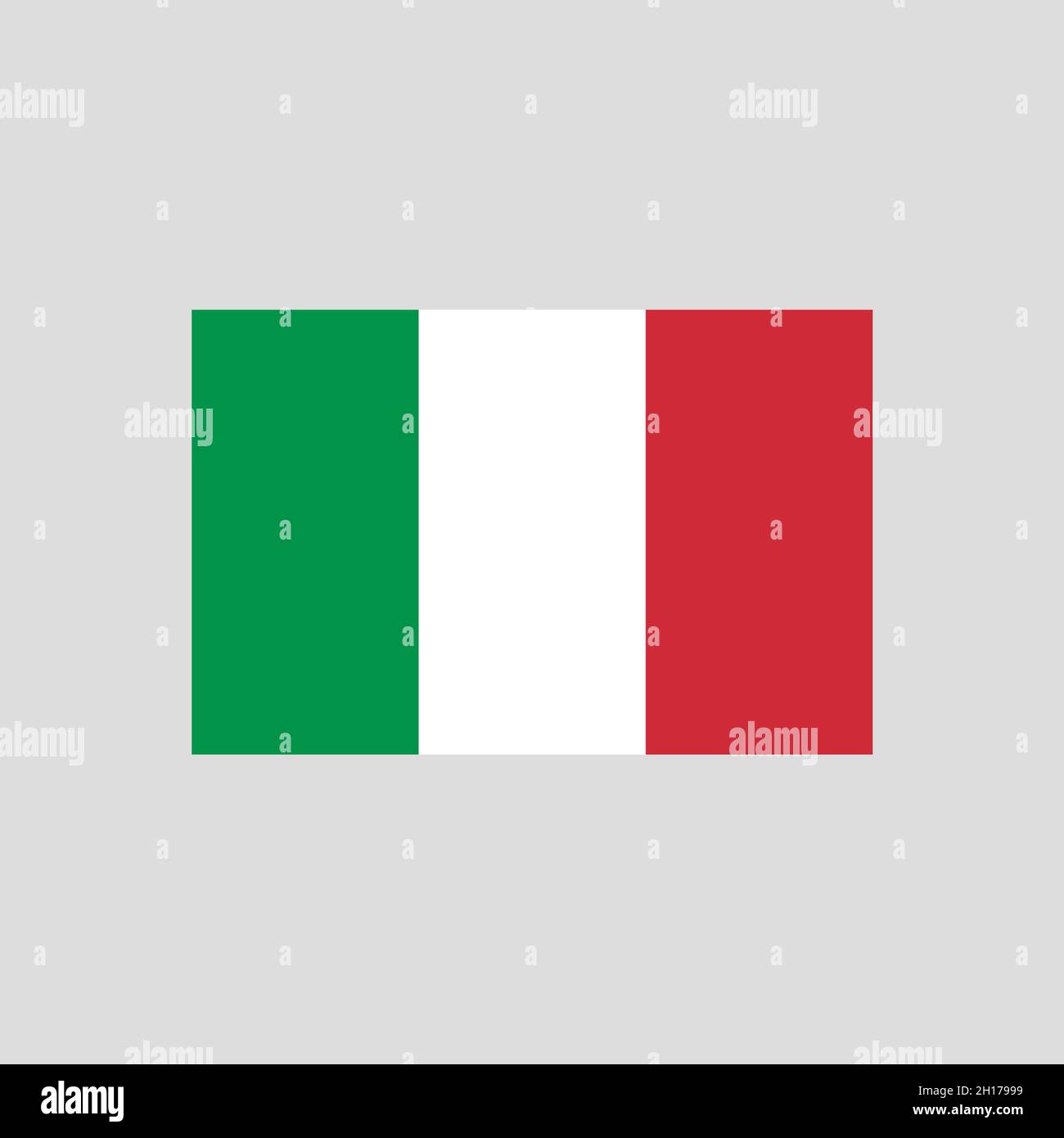 Flag of Italy color line element. Vector element for web page, mobile ...
