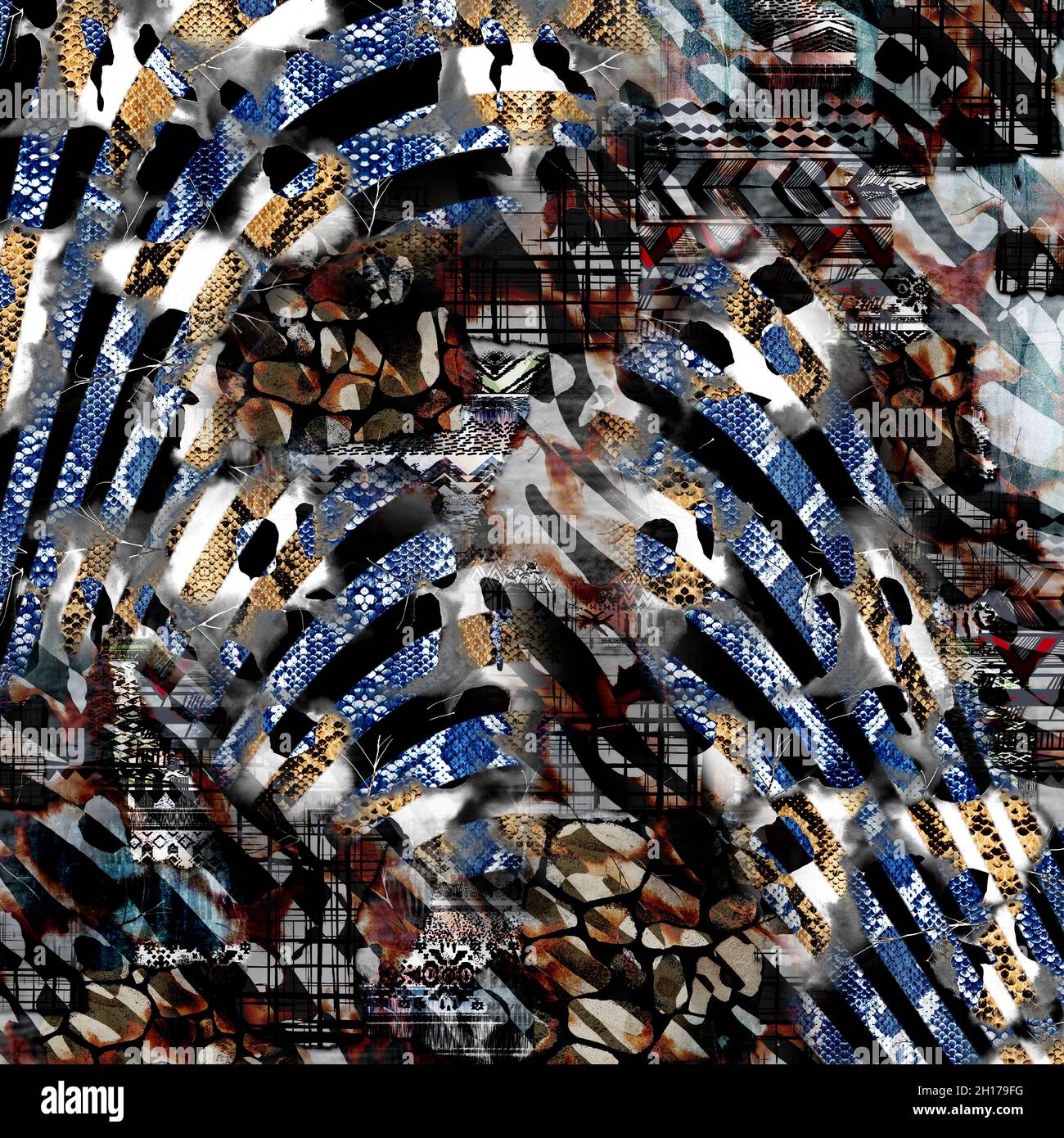 Fashion Inspirations and Collage Pattern Works Stock Photo - Alamy