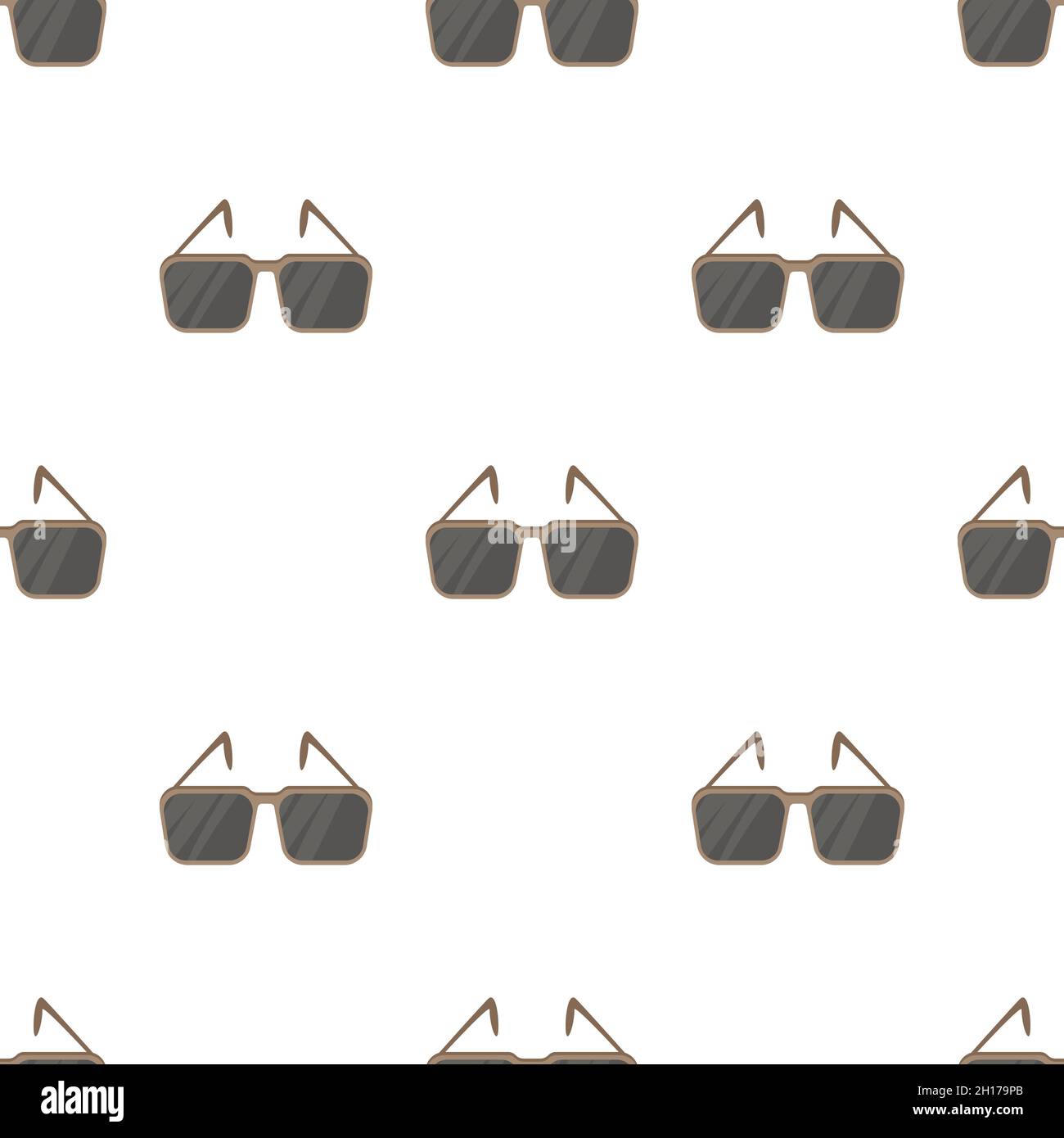 Glasses with black lenses pattern seamless background texture repeat ...