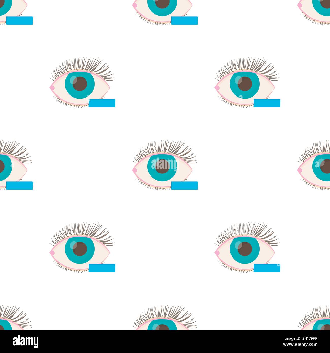 Myopia eyesight disorder pattern seamless background texture repeat ...