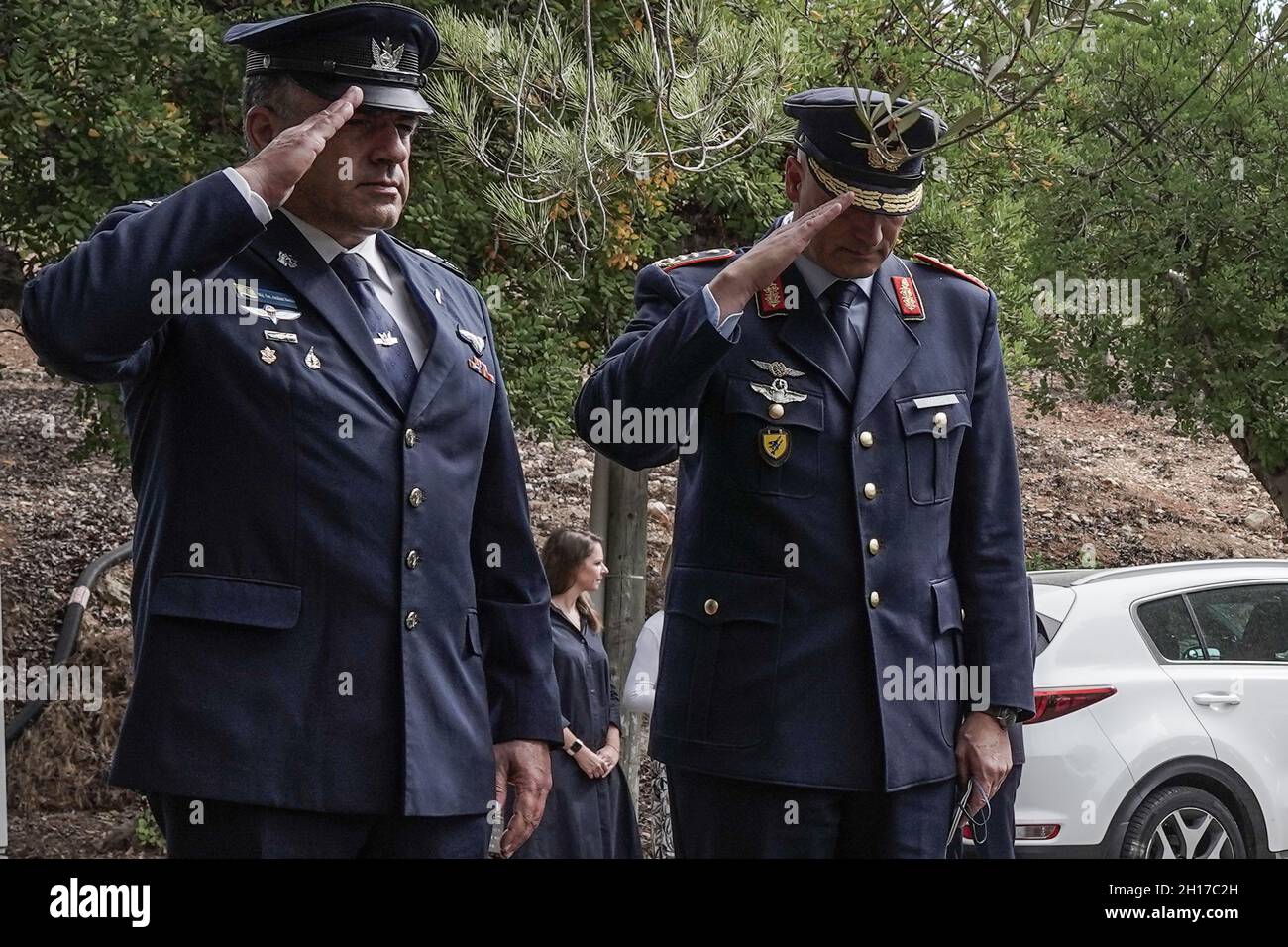 Jerusalem, Israel. 17th October, 2021. Israel Air Force Commander Maj ...