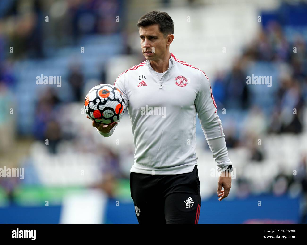 Manchester United coach Eric Ramsay ahead of the Premier League match ...