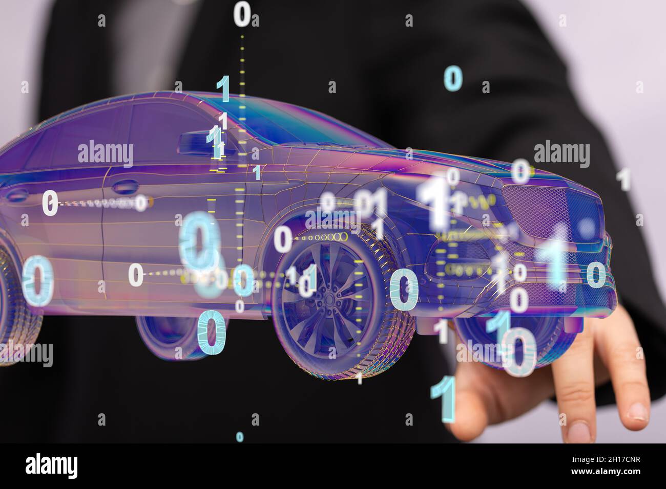 Self driving car graphic screen hi-res stock photography and images - Alamy