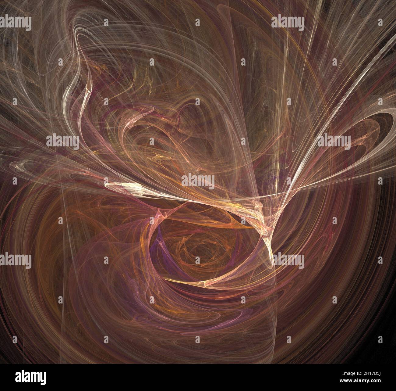 image of one Illustration of digital fractal Stock Photo - Alamy