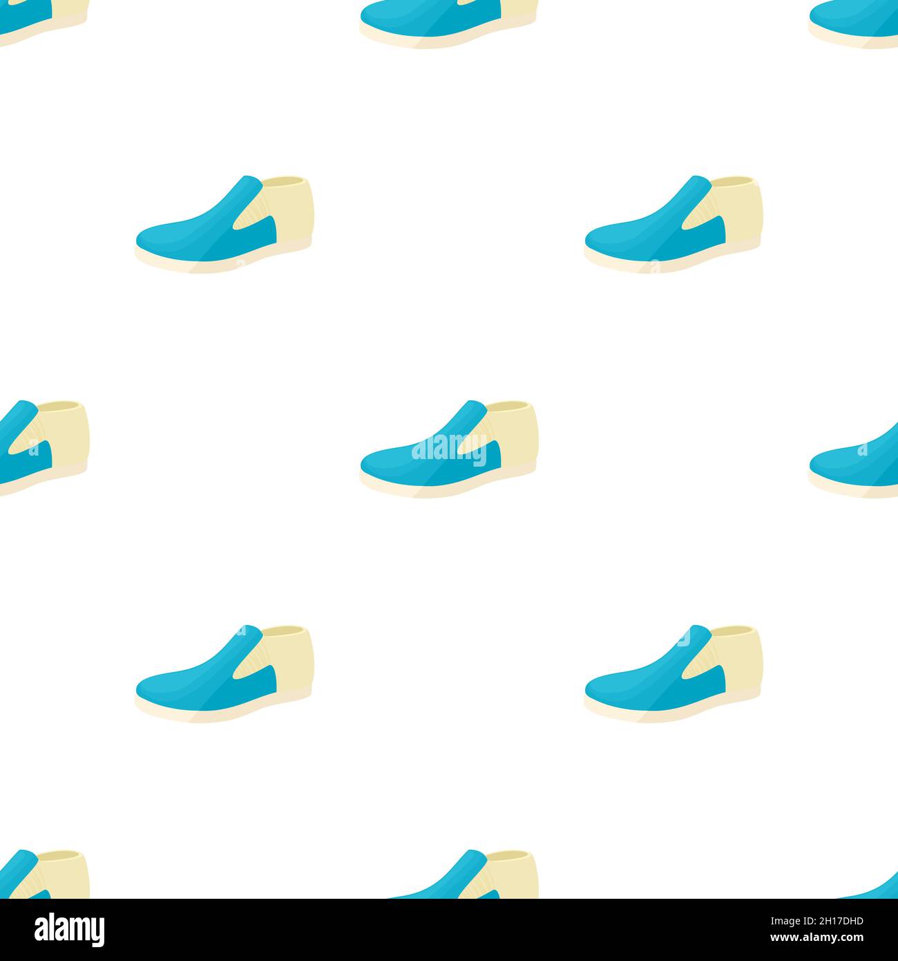 Blue man shoe pattern seamless background texture repeat wallpaper ...
