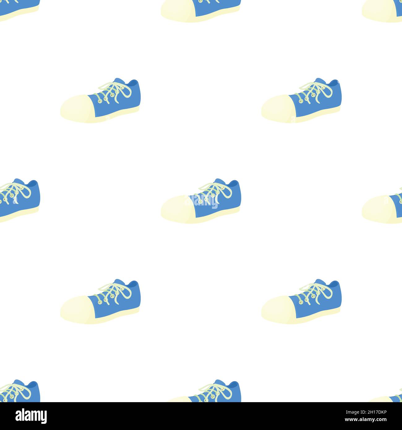 Blue sneaker pattern seamless background texture repeat wallpaper ...