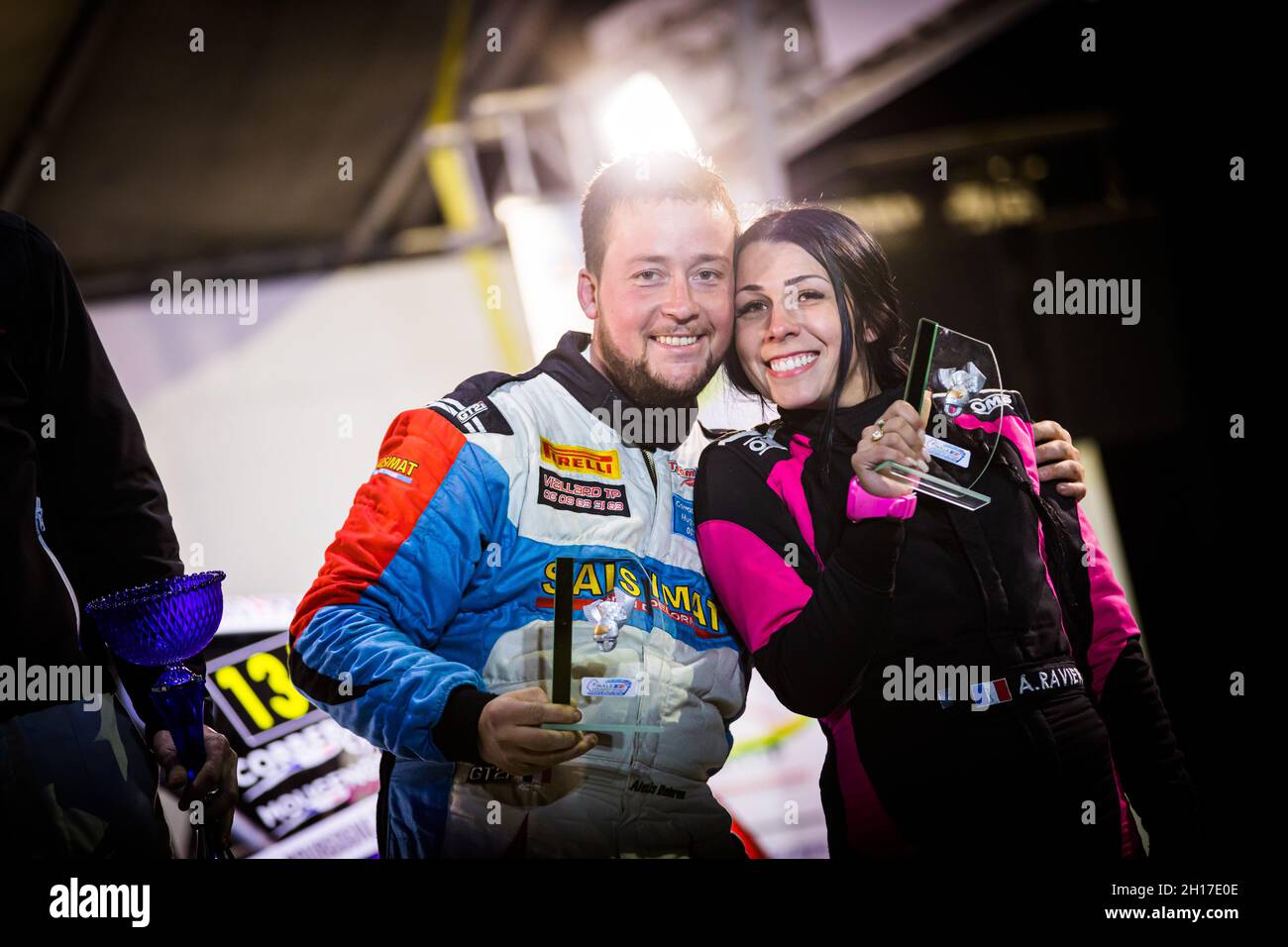 DELORME Alexis, RAVIER Angeline, Peugeot 208 F2000/13, portrait during the Finale Coupe de ...
