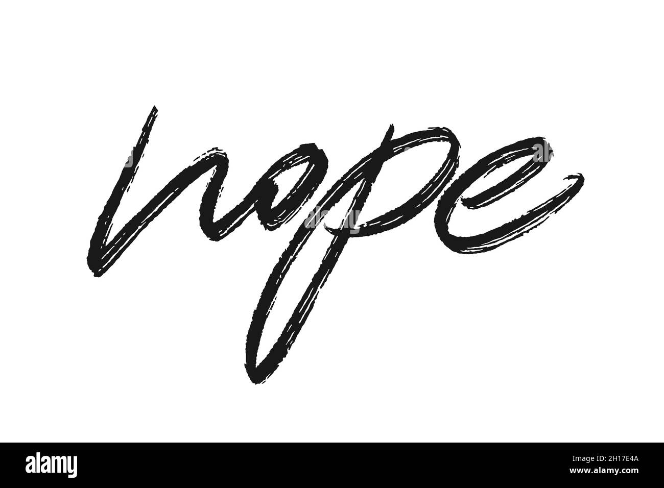 Nope lettering design Stock Vector Image & Art - Alamy