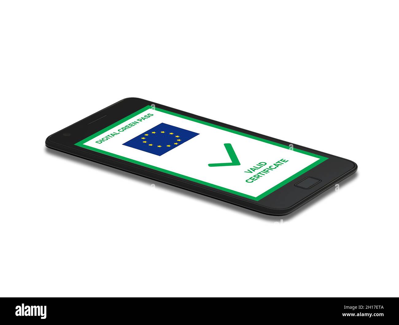 Green pass code Cut Out Stock Images & Pictures - Alamy