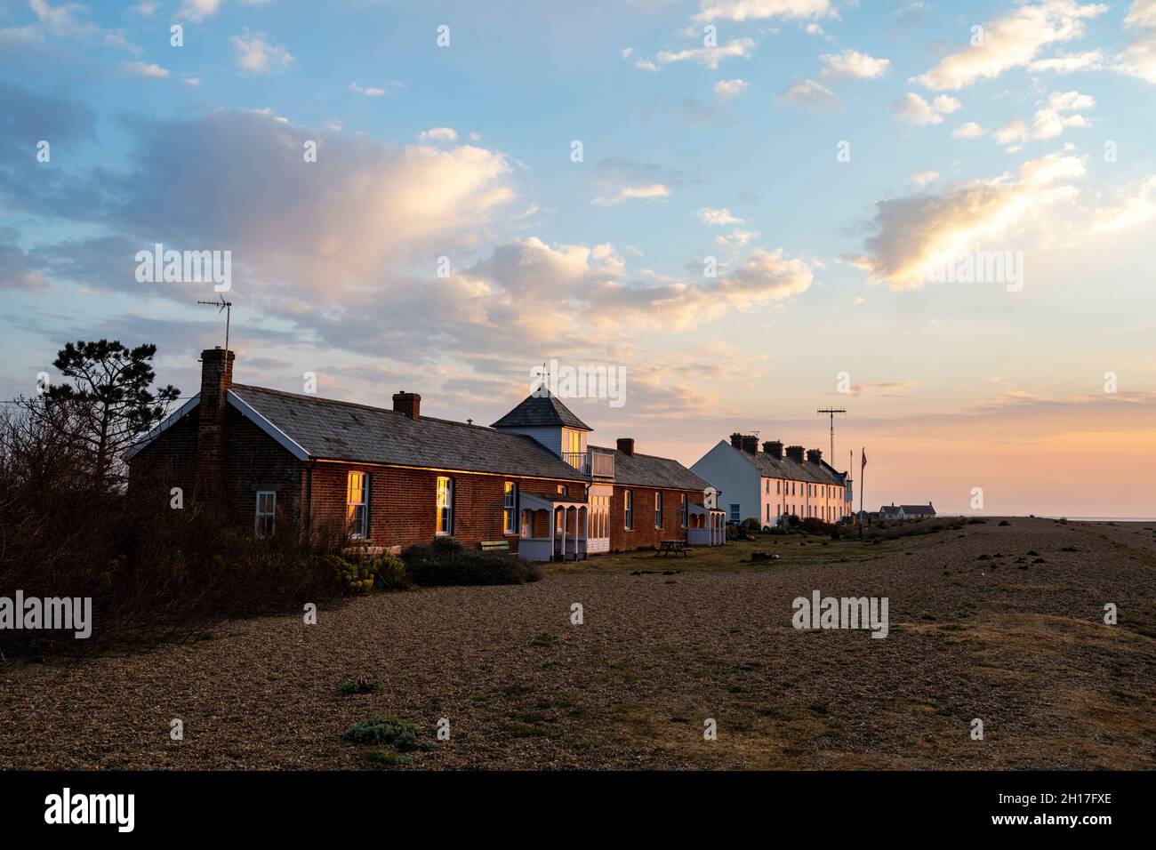 Shingle Street Suffolk England Stock Photo - Alamy