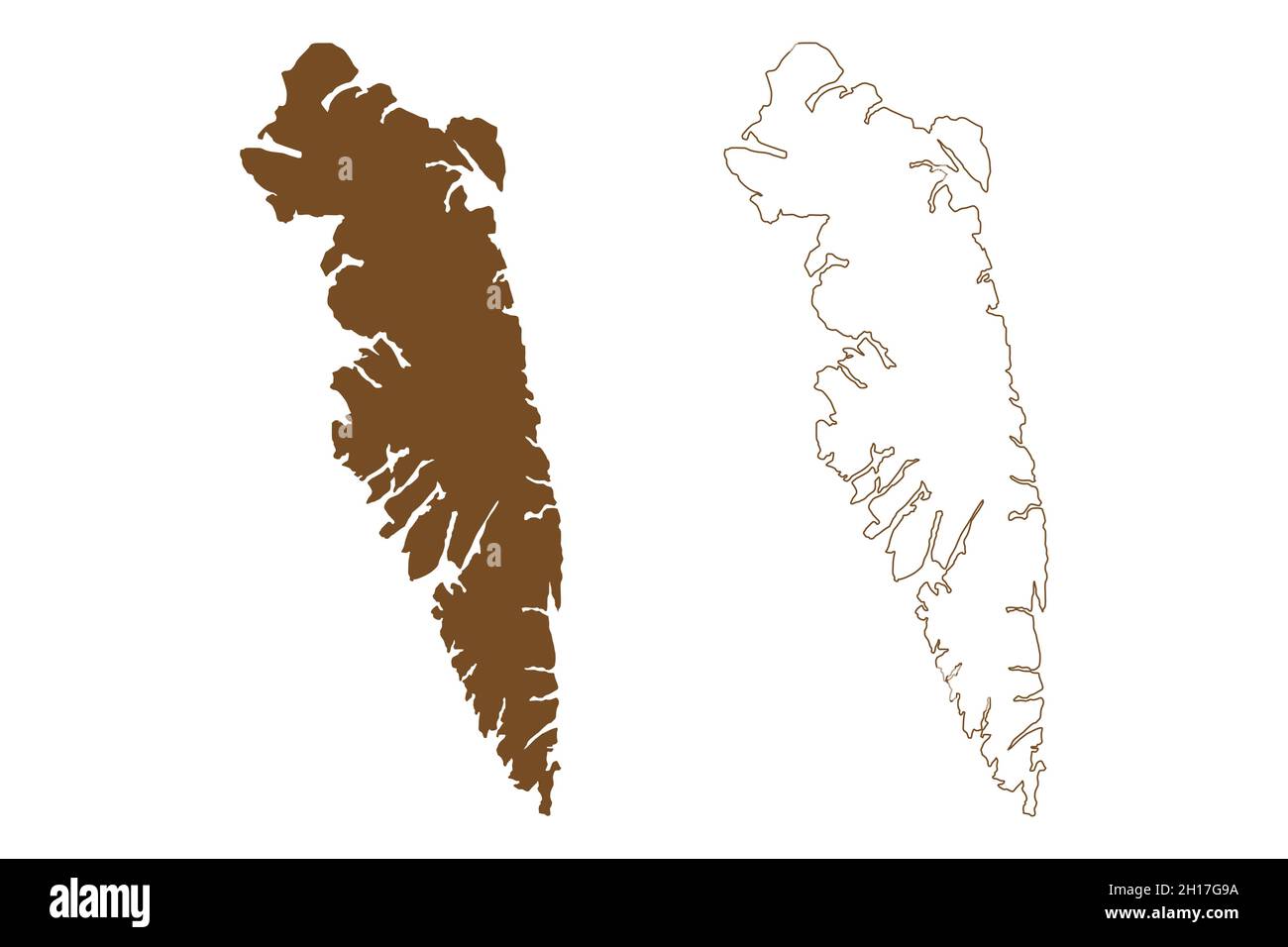 Baranof island (United States of America, North America, Alaska, US ...